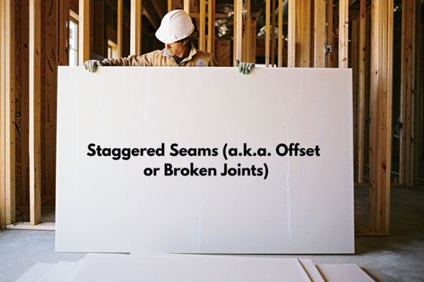Techniques for Hanging Drywall: Staggered Seams, Screws vs. Nails, and ...
